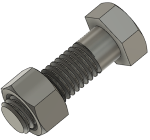 Makerspace – Mark R. Isfeld » 3D Printed Bolt
