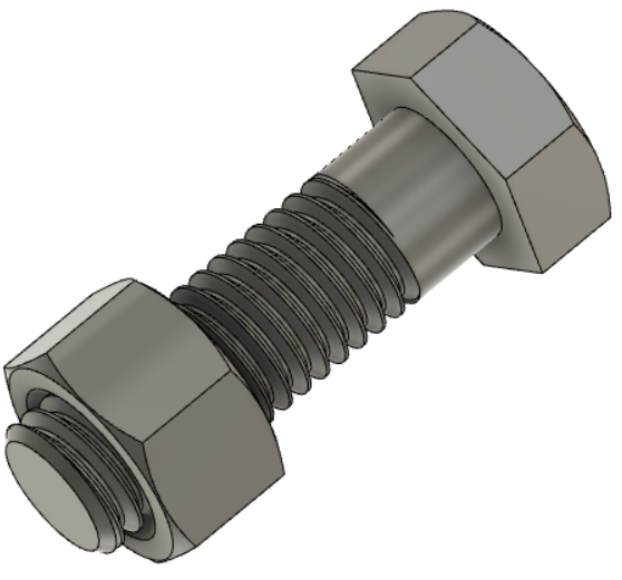 Makerspace – Mark R. Isfeld » 3D Printed Bolt