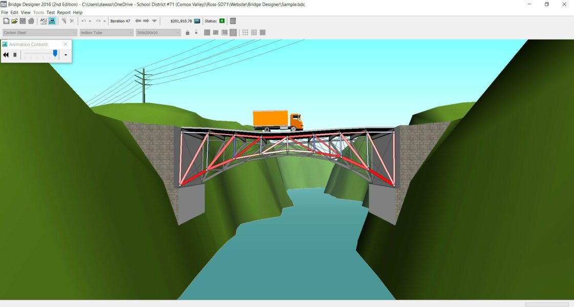 Bridge Designer – Tech – GP Vanier