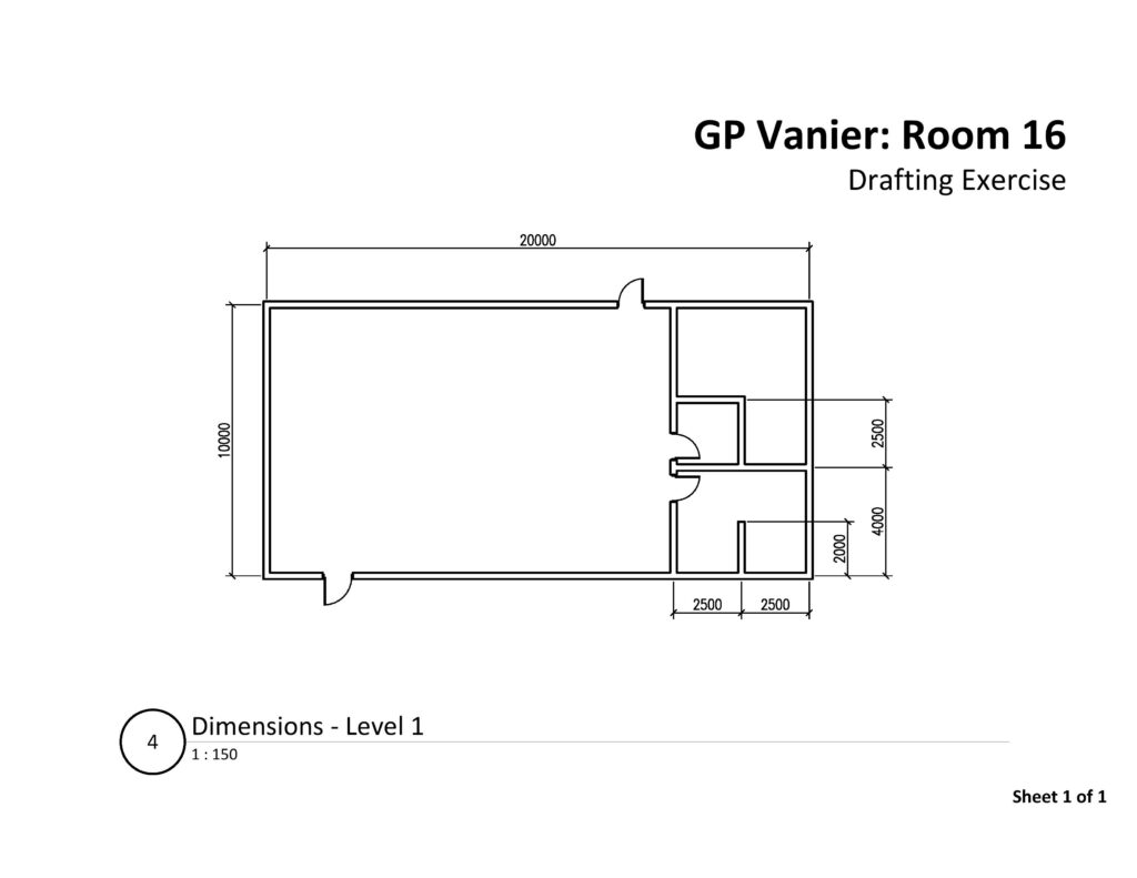 Room 16 Plans – Tech – GP Vanier