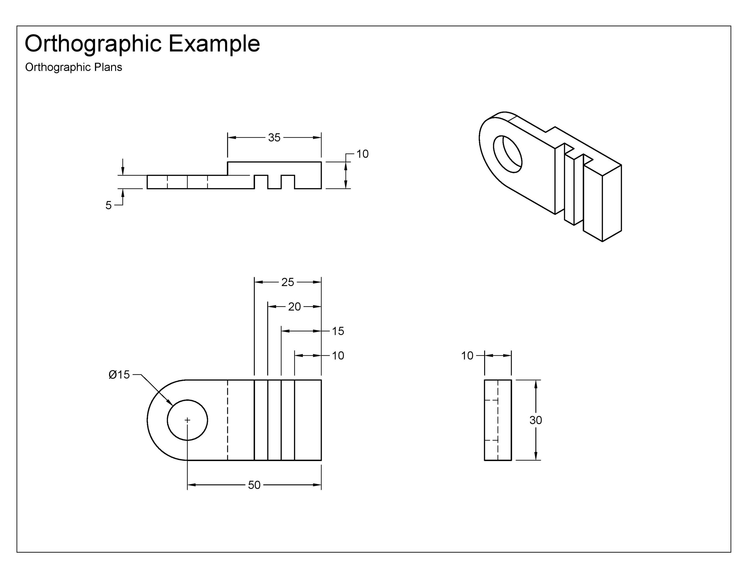 Orthographic Template