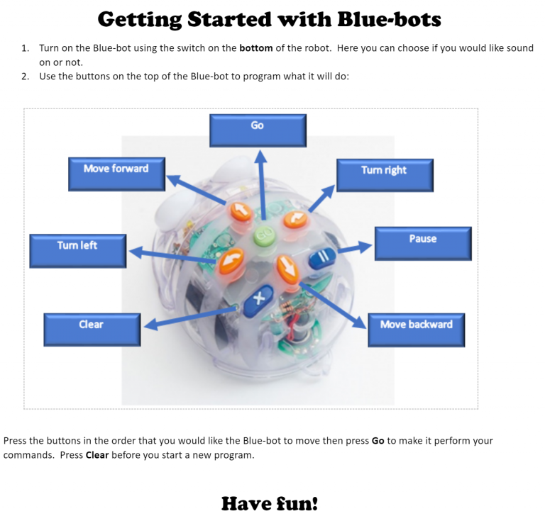Bluebots-Getting Started – Learn71