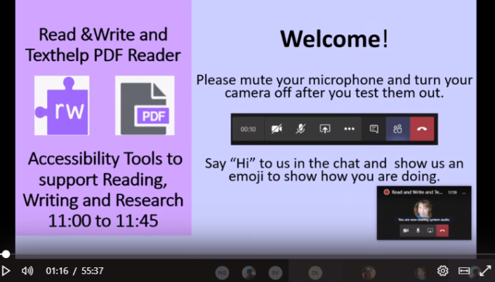 Technology Support Sessions – Learn71