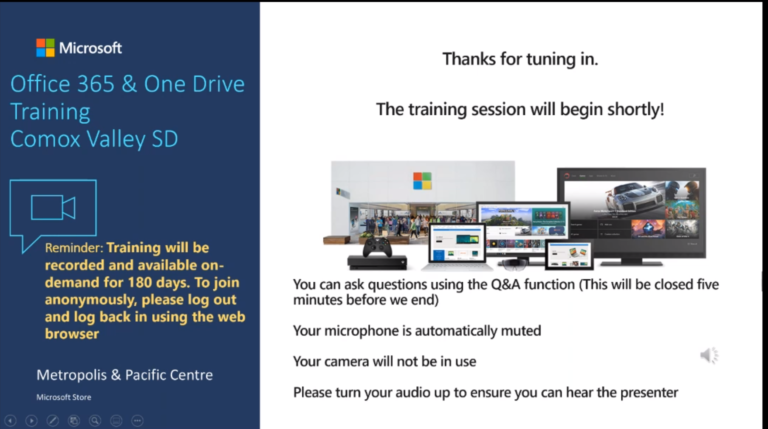 Technology Support Sessions – Learn71